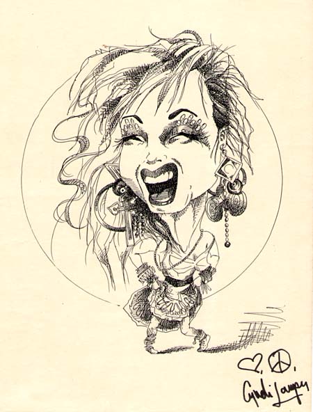 Cyndi Lauper Tattoo | Fresh Tattoo Ideas