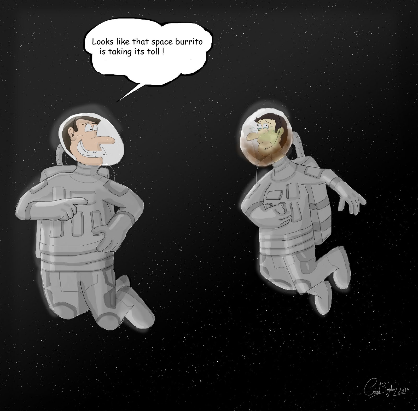 The Floating Cow: The Space Burrito