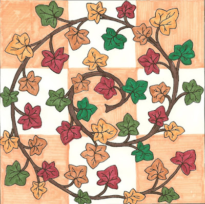 Autumn mandala | Lavender Luz