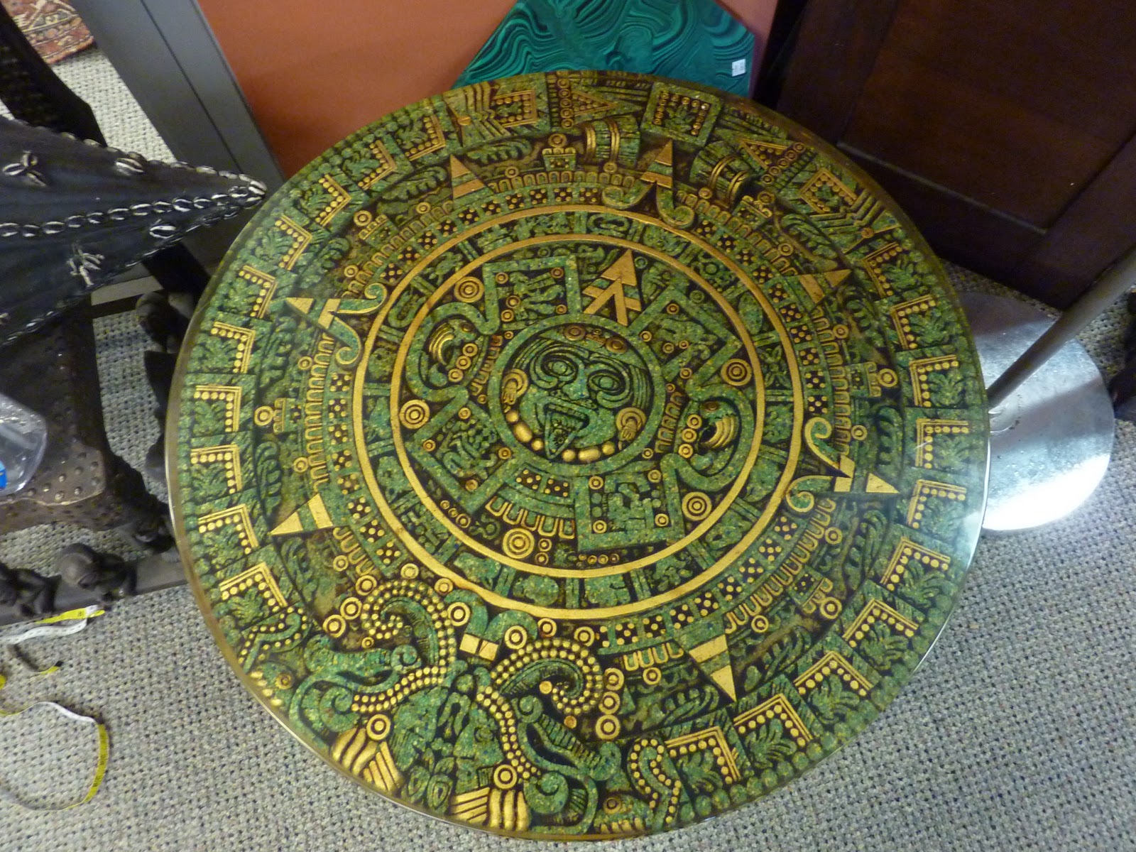 An Affair of the Art: Aztec Revival Coffee Table