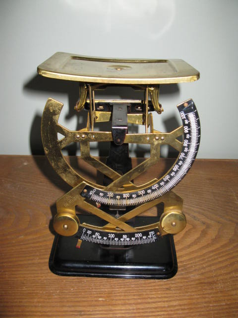 Antique Hunter BILATERAL DUTCH POSTAL SCALE antique-hunter-bilateral-dutch-postal-scale