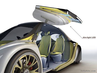 GadgetsGlore: Butterfly Inspired Car - The Nissan Teana Birdwing Concept