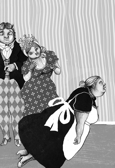 Laura Catalán, ilustración: El Fantasma de Canterville