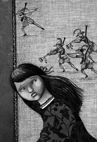 Laura Catalán, ilustración: El Fantasma de Canterville