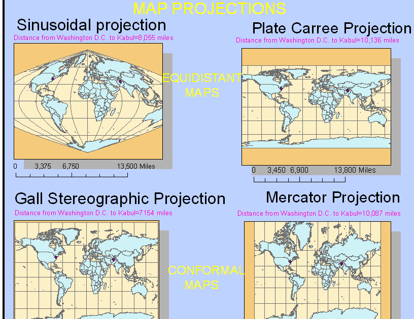 Blogotheque: Week 6: Map Projections