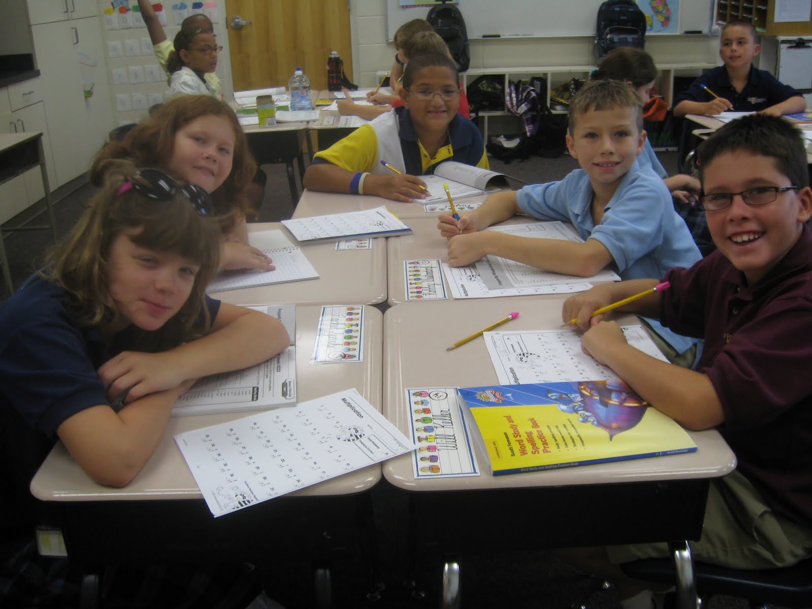 Mrs.Sanders 4th grade class: First Week of 4th Grade