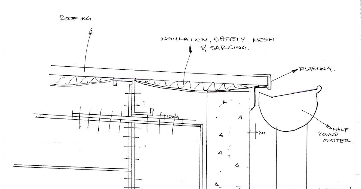 Poup's Construction Blog: Fascia Gutter Detail