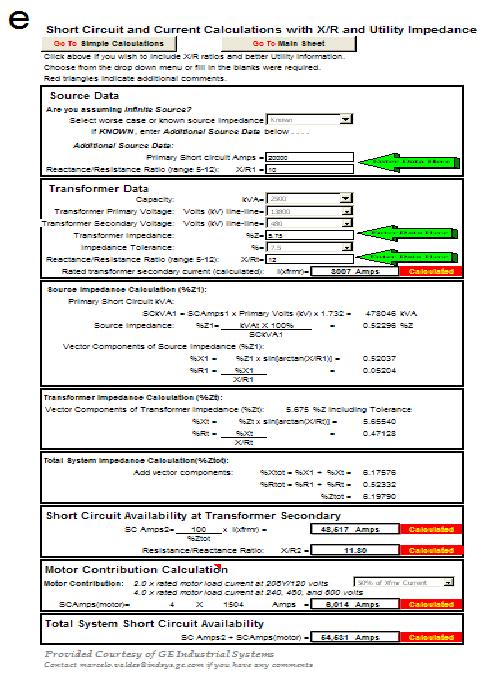 Transformer Calculations Spreadsheets ~ Electrical Knowhow