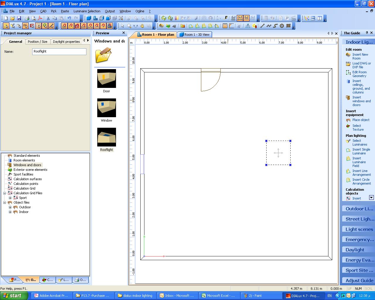 DIALux - Indoor Lighting Calculations Menu Options ~ Electrical Knowhow