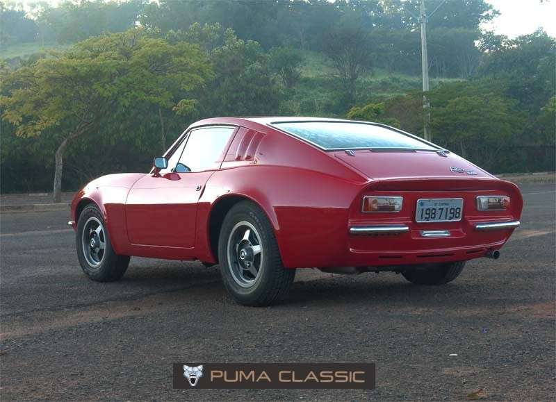 Puma Classic: Puma de amigo - GTE 1973 vermelho