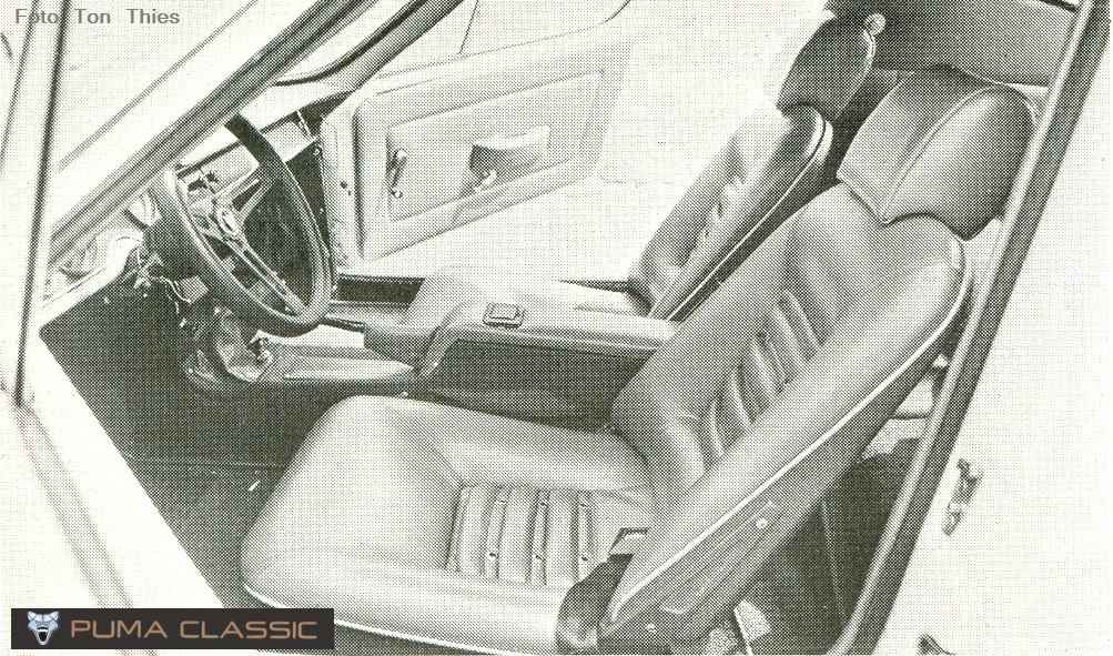 Puma Classic: Revestimentos laterais internos - GT/GTE/GTS/GTI/GTC