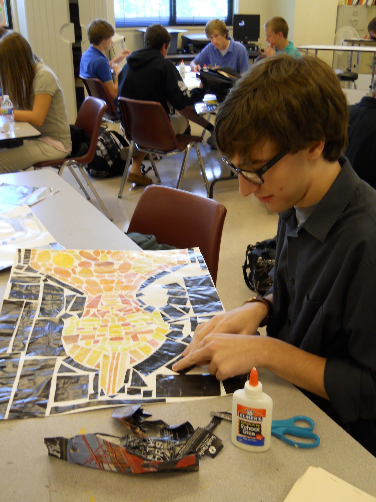 CREATIVE EXPRESSIONS: High School Art Students-Drawing from Nature and ...