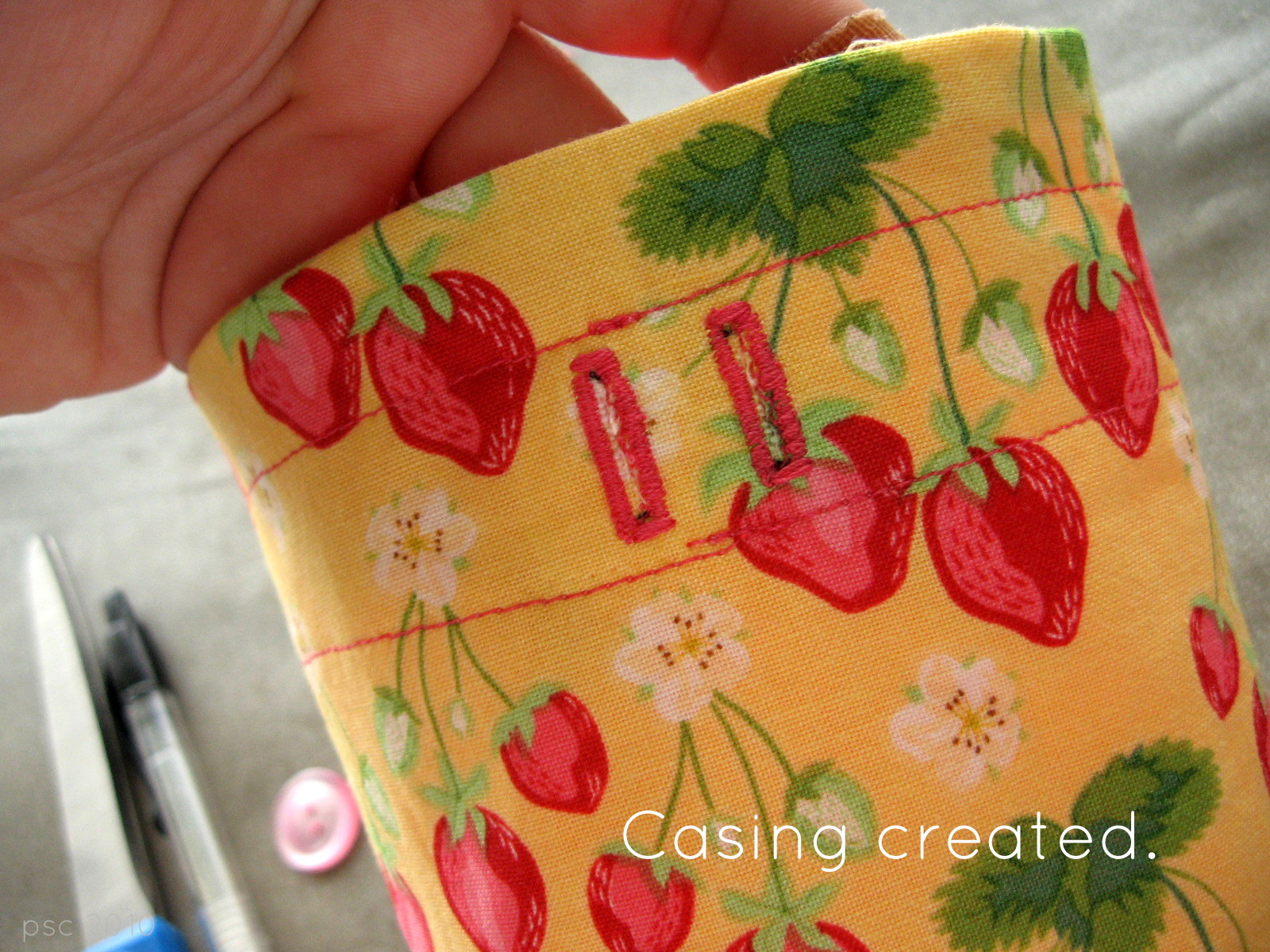 Pickup Some Creativity: Binky Pouch Tutorial