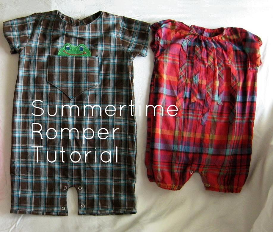 Pickup Some Creativity: Summertime Romper Tutorial