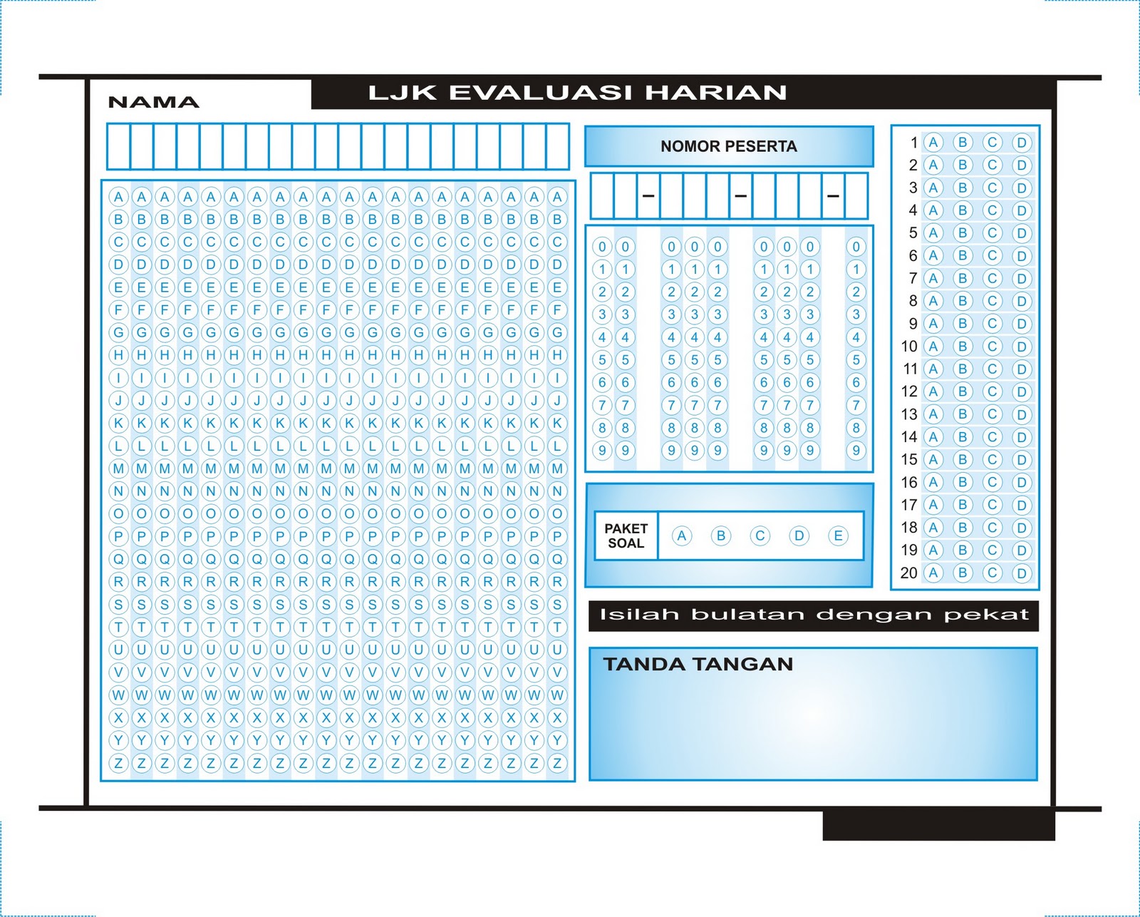 Scanner LJK - OMR - DMR - SMR - Software LJK - Alat Koreksi LJK ...