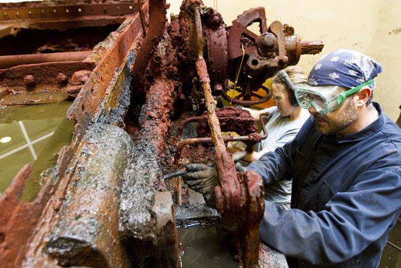 Civil War Librarian: News---Underwater Archaeologists Raise USS Monitor ...