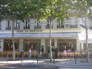 Tally Ho!: Cafe Le Rostand Paris France Across From The Luxembourg Gardens