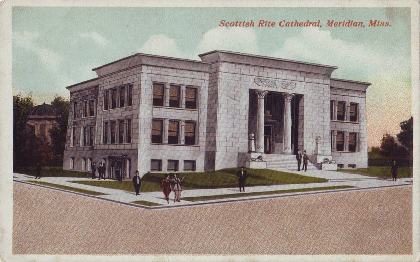 Tally Ho!: Scottish Rite Cathedral Meridian Mississippi 1920 Masons