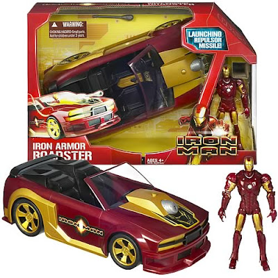 Iron Man Roadster Action Sports Car Vehicle (Hasbro)