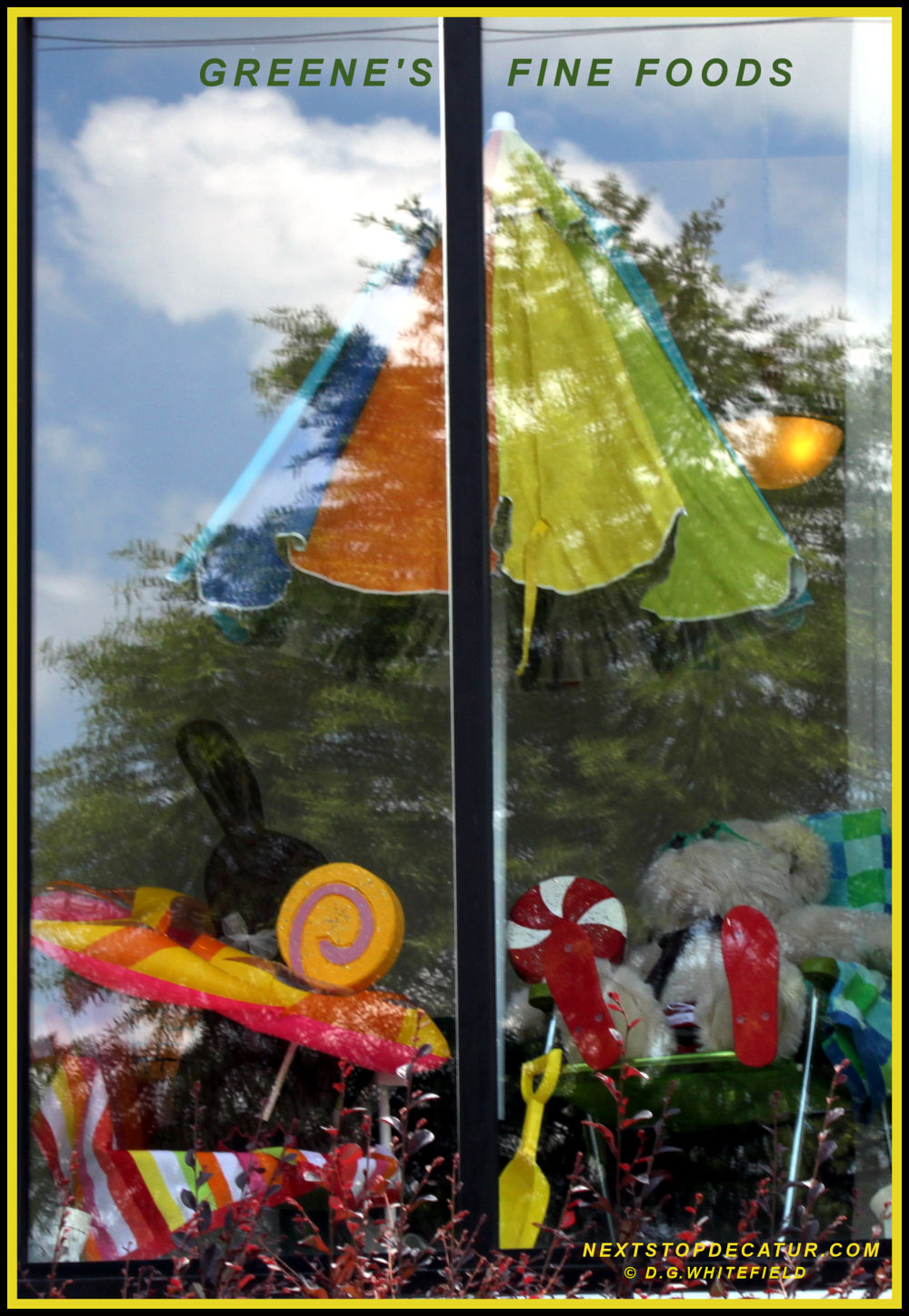 NEXT STOP...DECATUR: Decatur Beach Party Window Display Contest