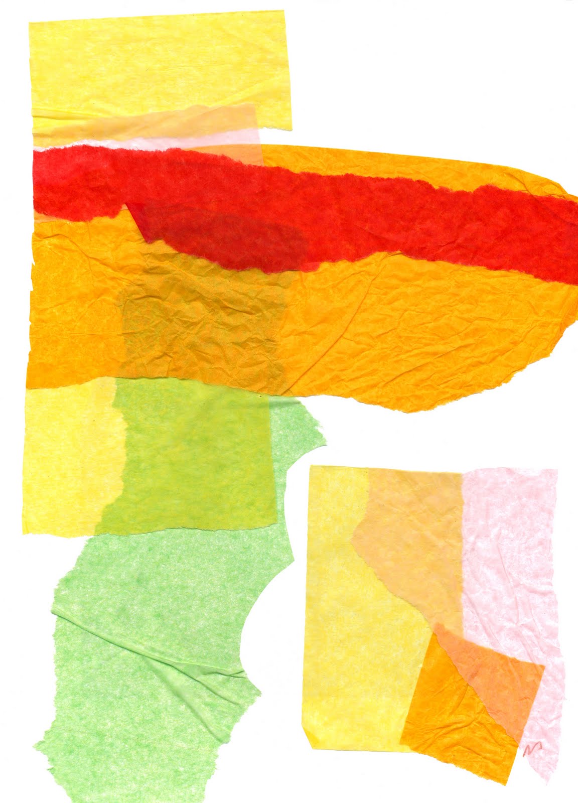 emmajane: Coloured (paper) landscapes