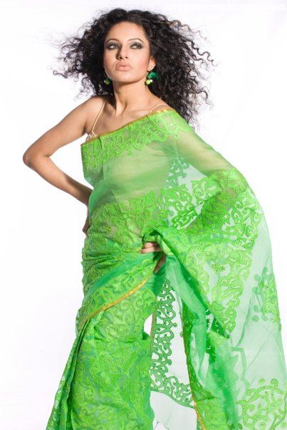bangladeshi ramp models showcasing saree part:2