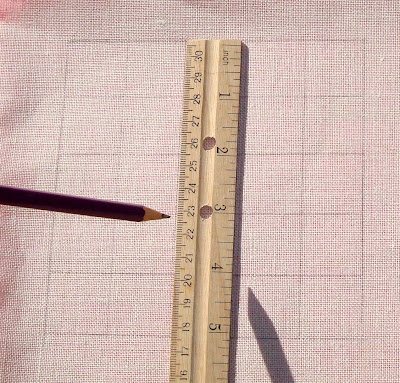 Needle and Thread Adventures: Drawing a Grid