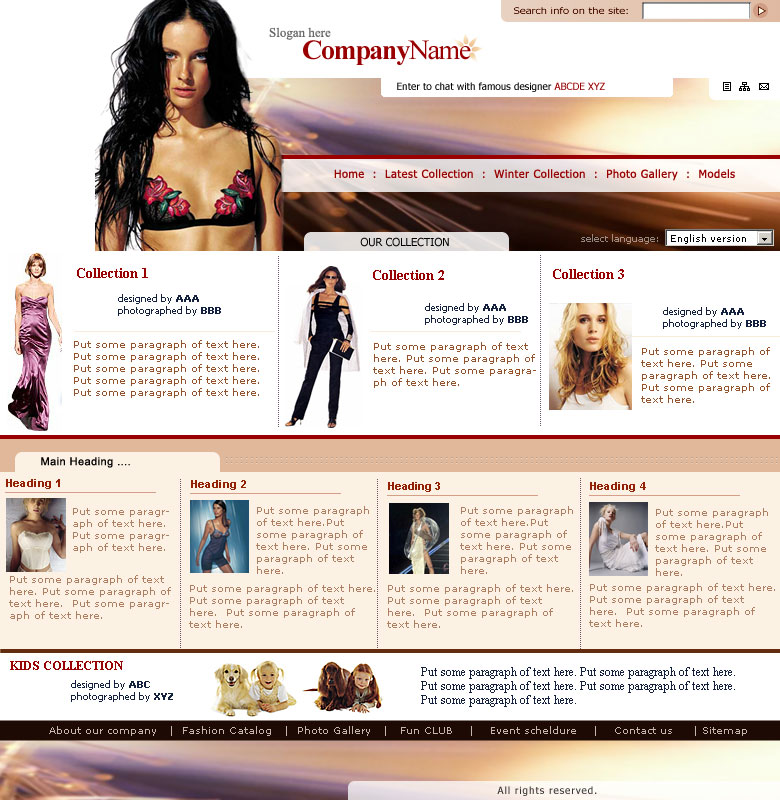 Fashion And Design Fashion Design Templates Fashion And Design Fashion Design Templates