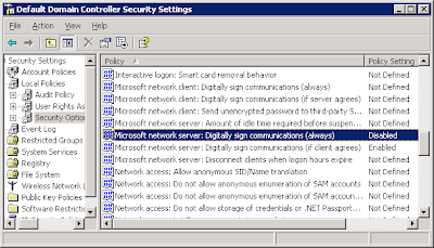 cli_negprot: SMB signing is mandatory and we have disabled it ...