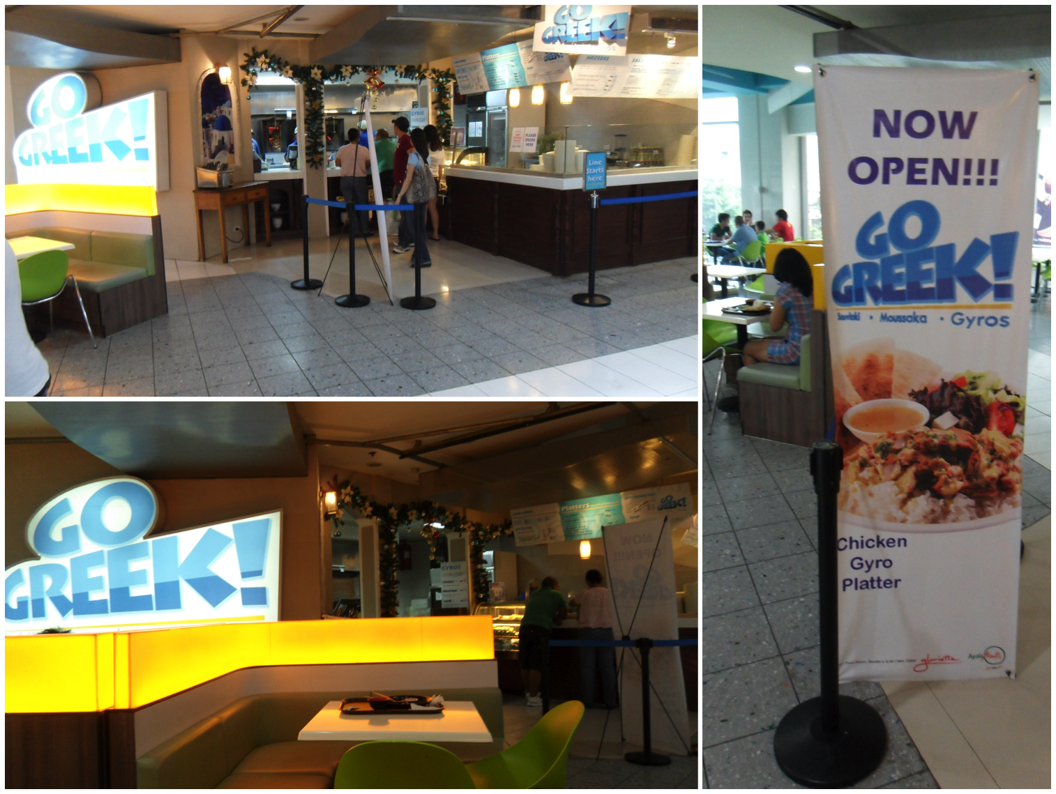 Cafe Mobility: Go Greek at Glorietta Food Court
