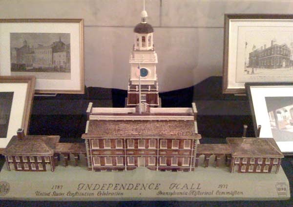 Building Collector: Plaster Model of Independence Hall