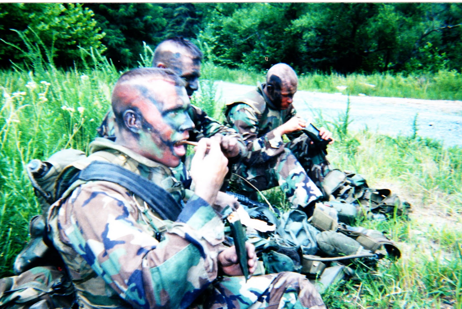 USMC 2000-2004: Into the furnace. Butter Bars. 2000-2001