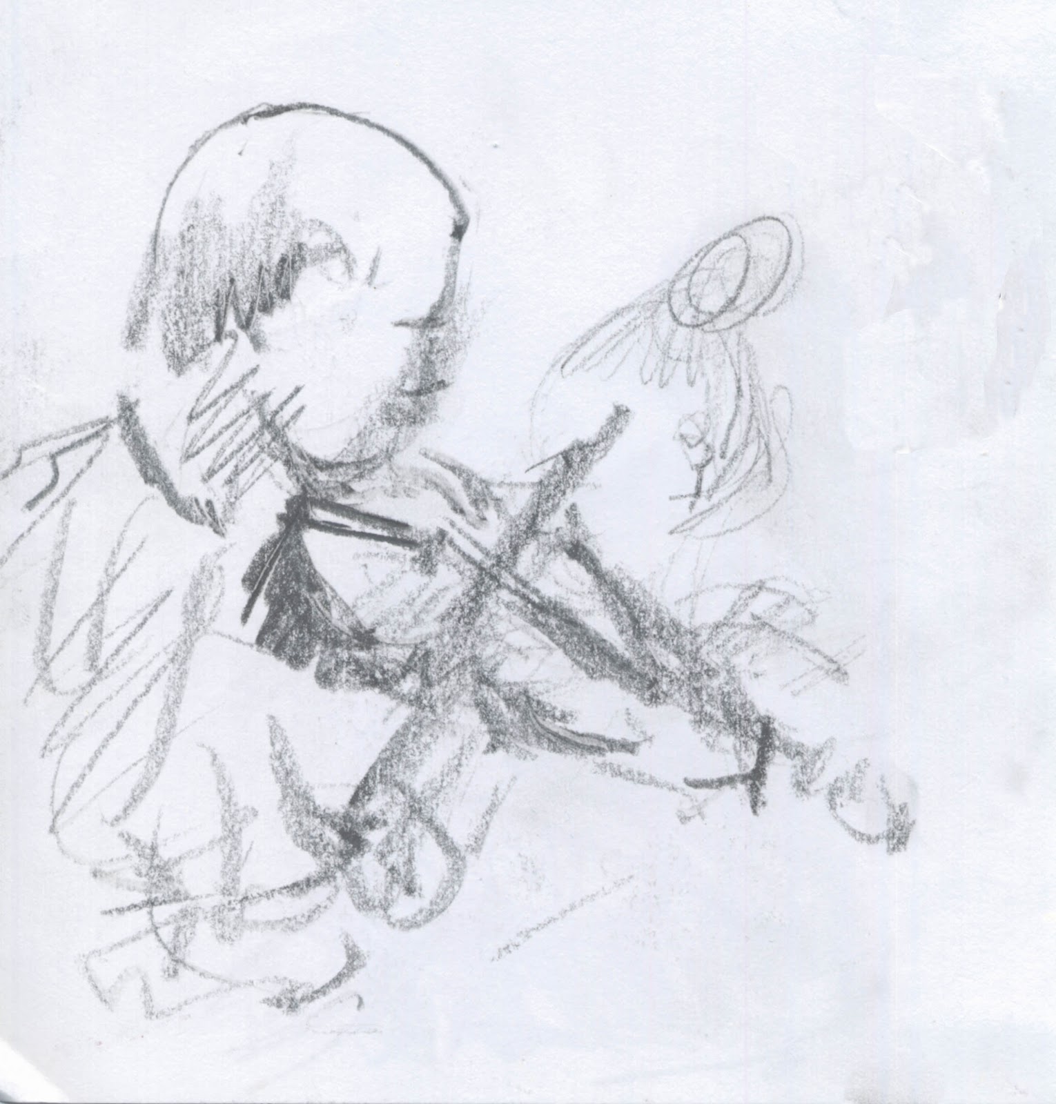 The Mersea Session: David Britton's Session sketches