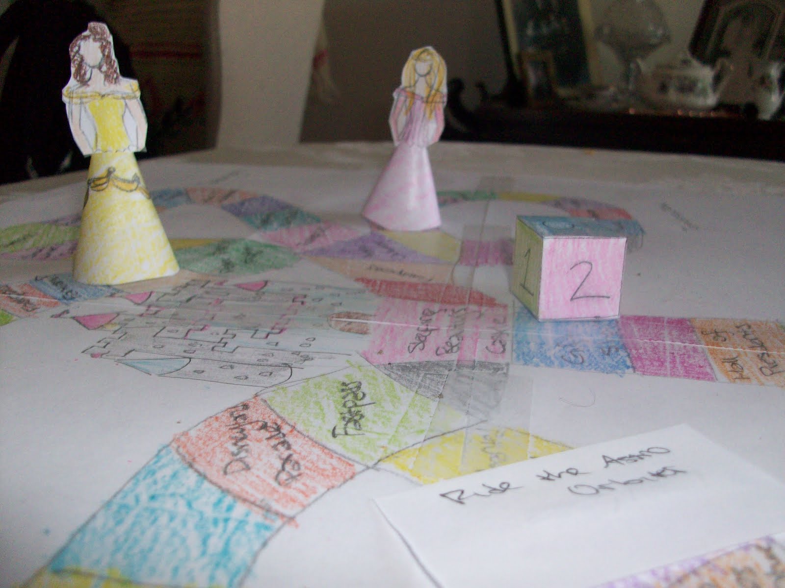 Tales of Faerie: How to make your own Disneyland board game
