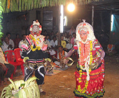 Traditional Art: Bhutharadhane (Bhutha Worship)