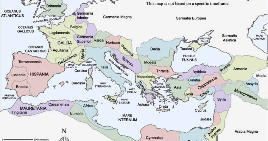 MAPAS INTERACTIVOS DEL IMPERIO ROMANO. CRONOLOGÍA BÁSICA CON MAPAS