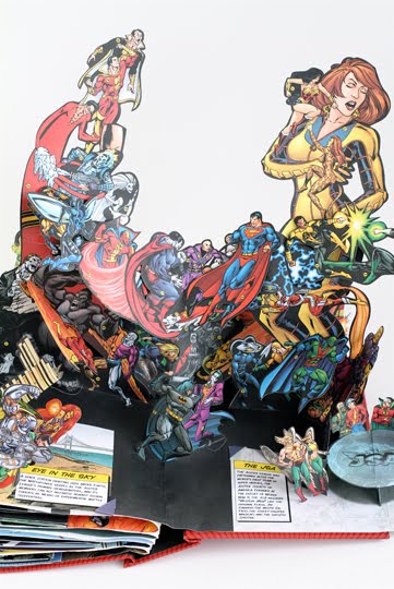 On My Bookshelf...: Superheroes: A Pop-up Book