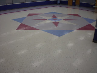 TLC Flooring: Lyndon Town School - Cafeteria Floor