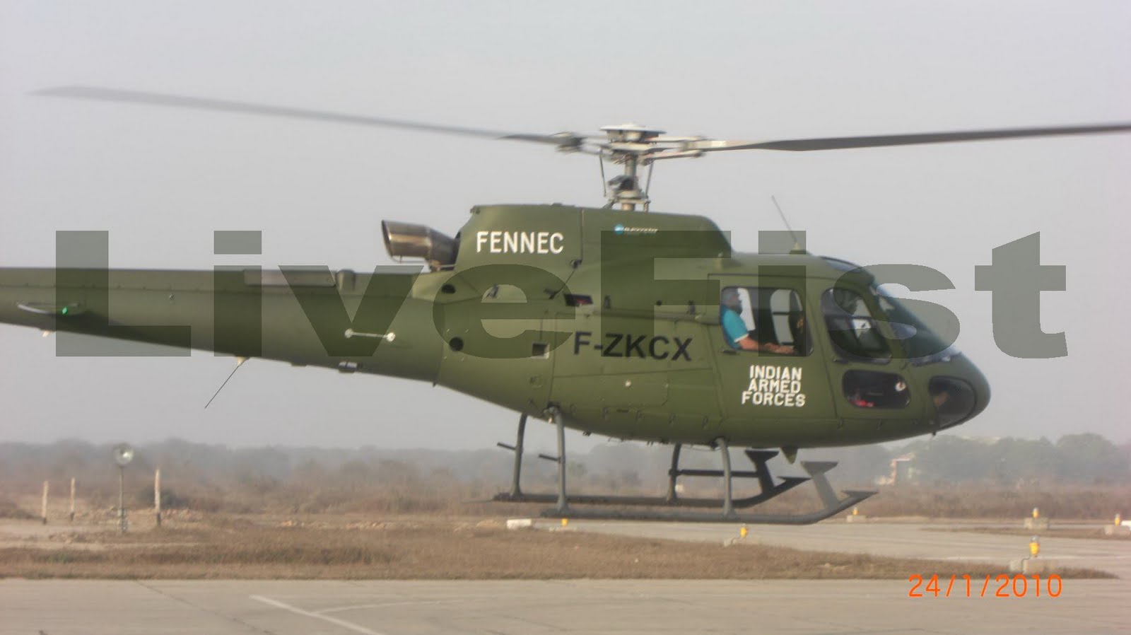 EXCLUSIVE PHOTOS: Eurocopter Fennec During Light Chopper Trials In ...