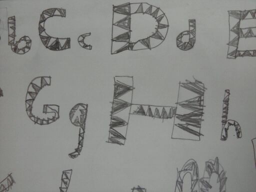 Mrs. Edwards' Art Class: 5th and 6th grade Font Designs!