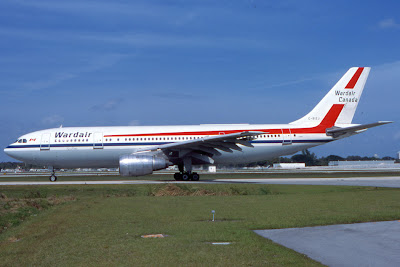PlaneSpotters Slide-Collections: Wardair Canada A300 C-GIZJ