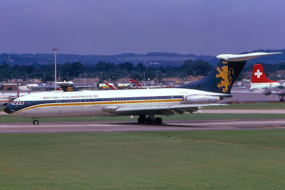 PlaneSpotters Slide-Collections: British Caledonian VC10 G-ASIX