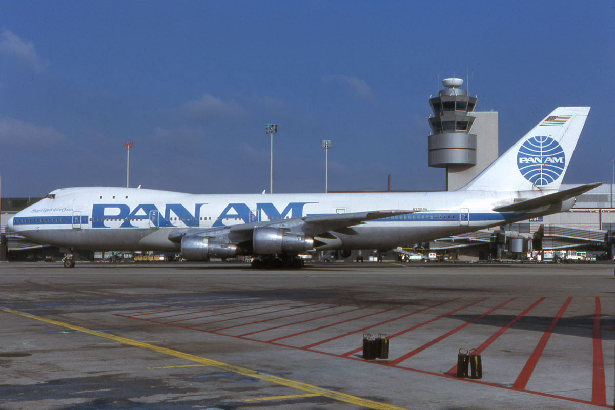 PlaneSpotters Slide-Collections: Pan Am B741 N735PA