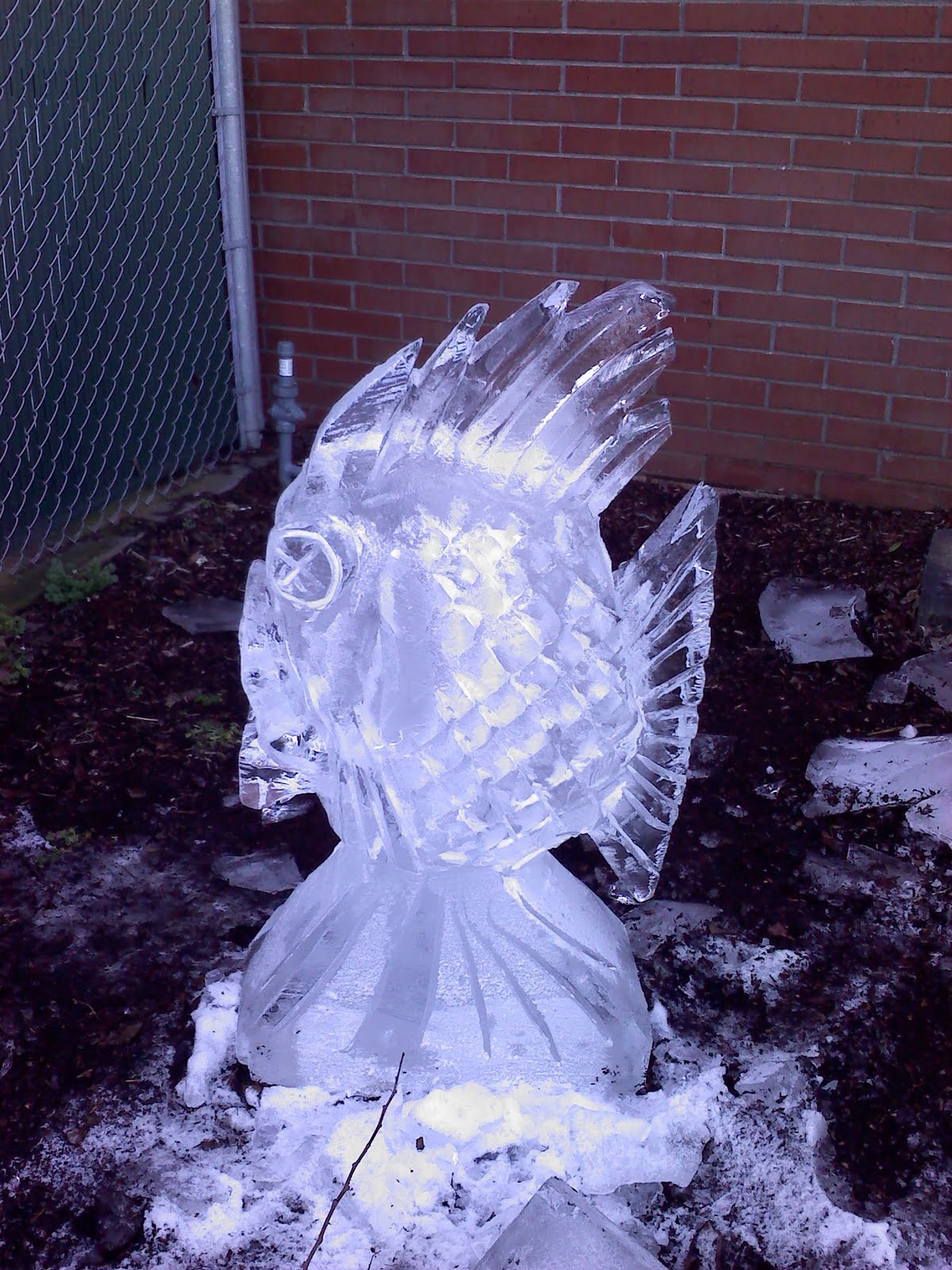 Bakelicious!: Ice Carving Demo