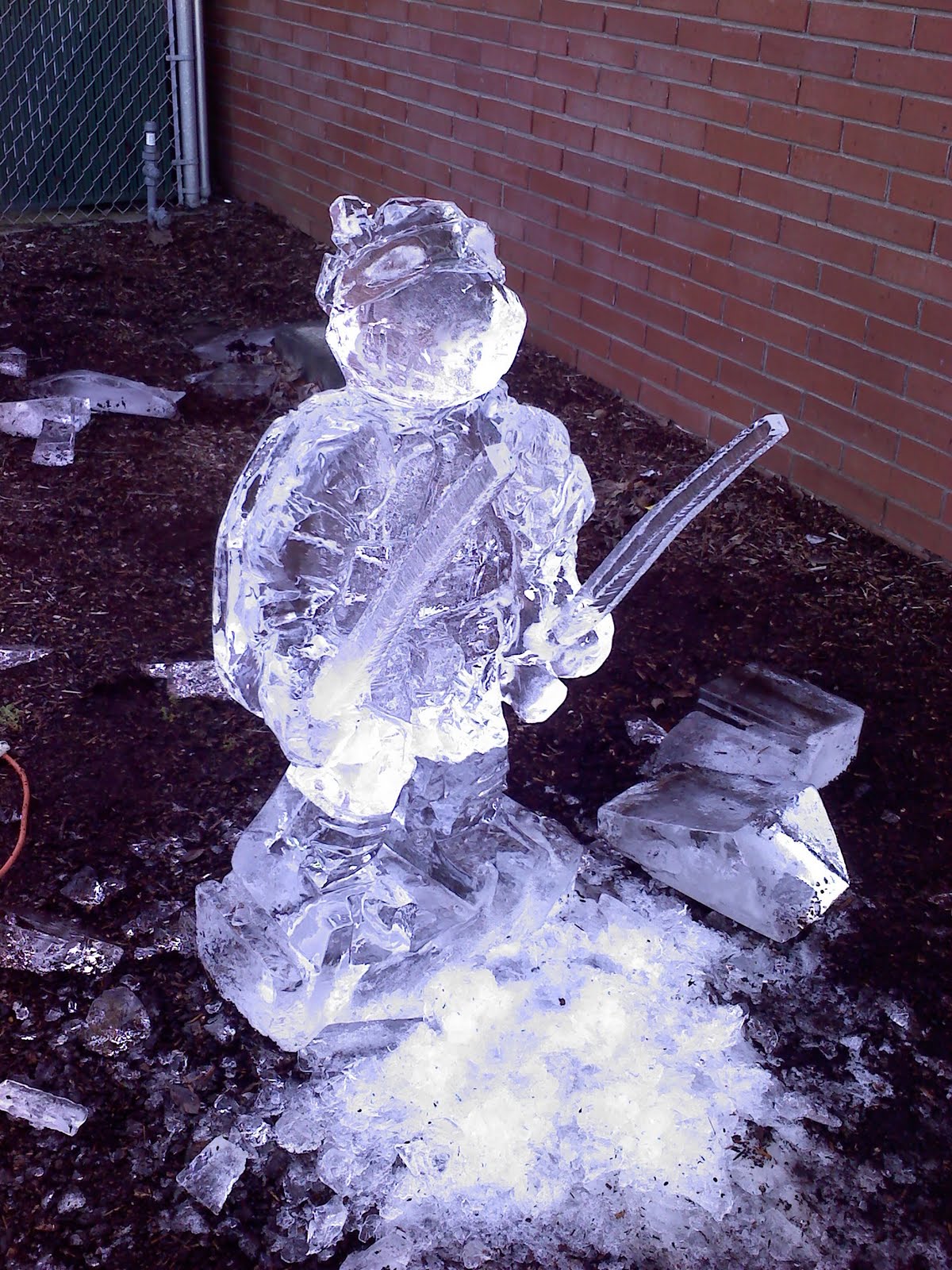 Bakelicious!: Ice Carving Demo