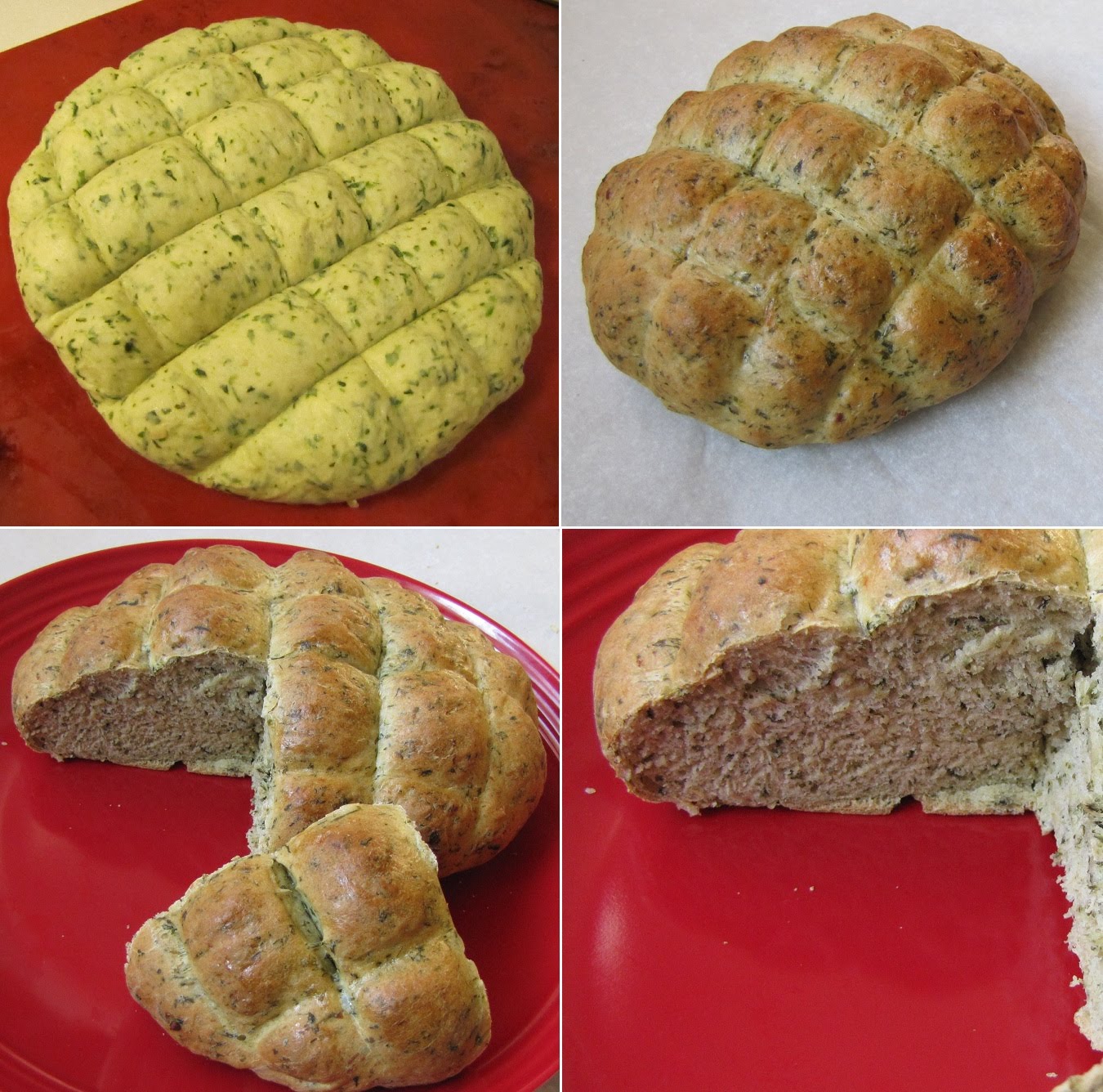 Super Yummy Recipes: Spinach n Fenugreek Bread (Palak Methi Bread)