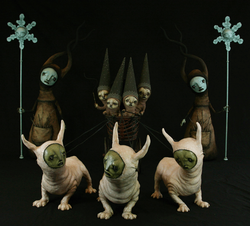 The Clevervoyant: Scott Radke Marionettes, Dolls, Sculpture