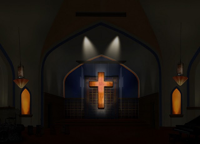 Artcielo: Citadel of Faith Covenant Church, The Lighted Cross