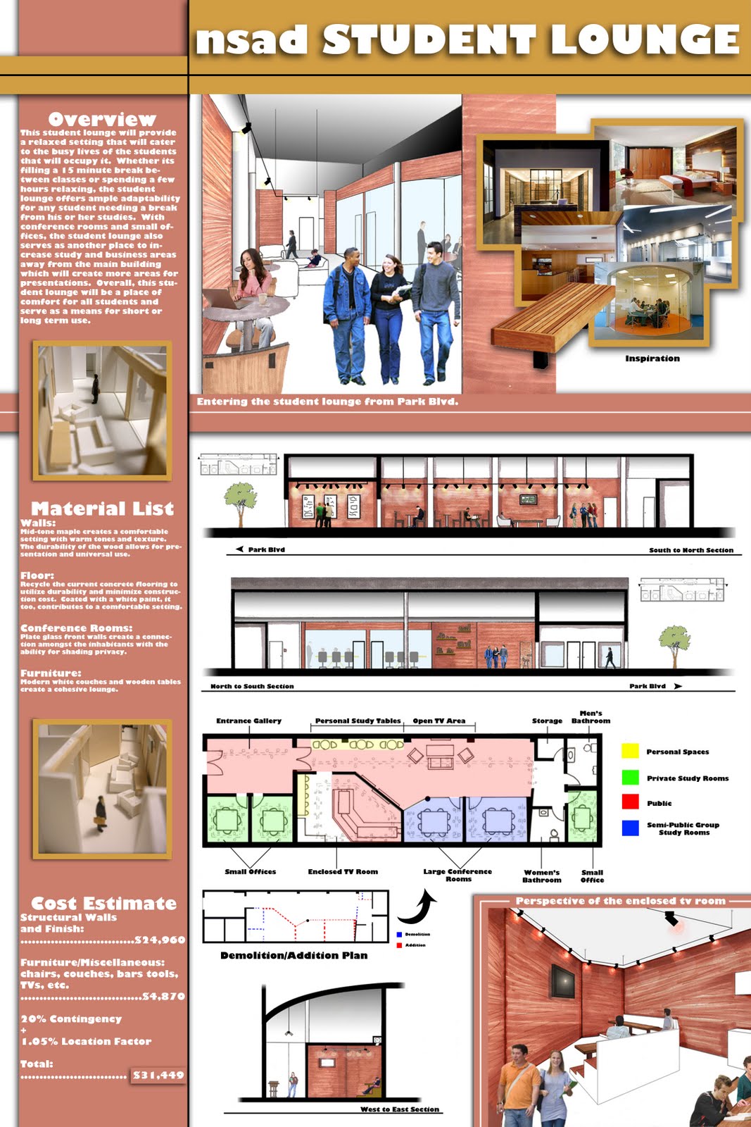 A little Dose of EVY: student lounge design competition