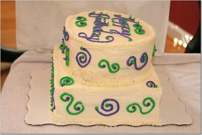 Not Your Average Cake Walk: 2-Tier Square and Round